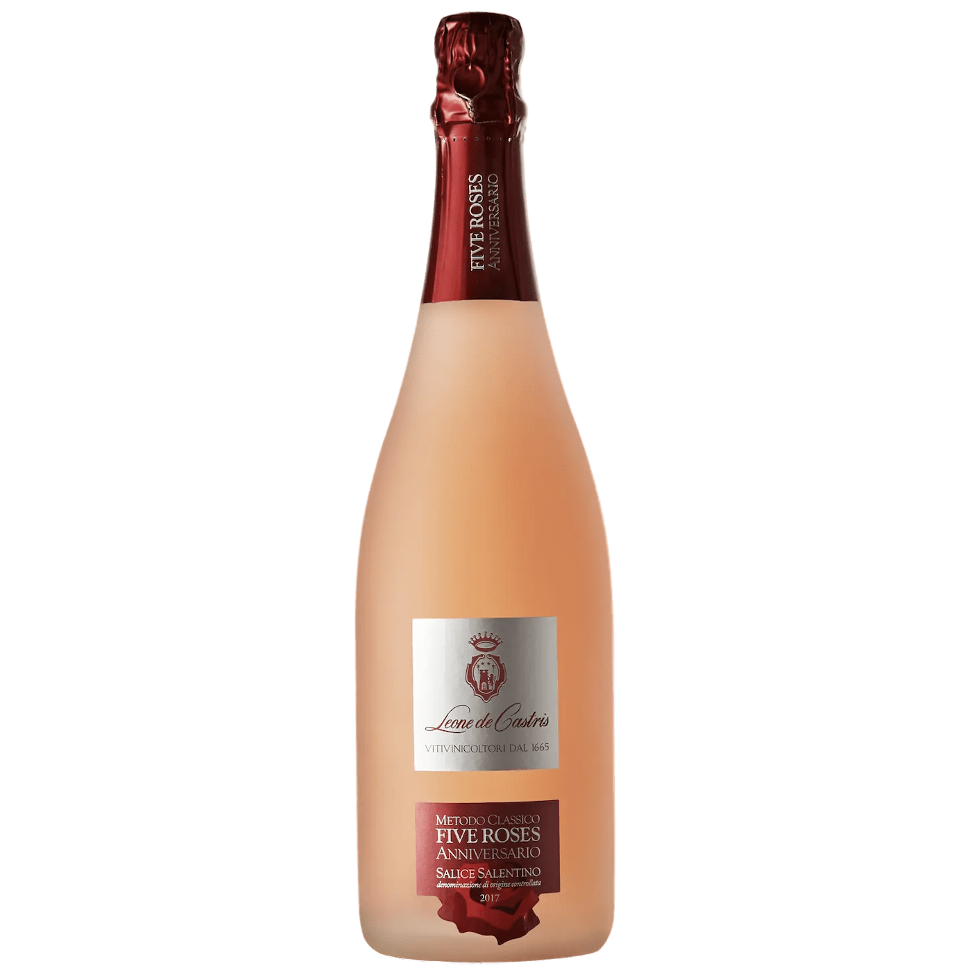 Leone De Castris Five roses DOC brut rosè anniversario ...